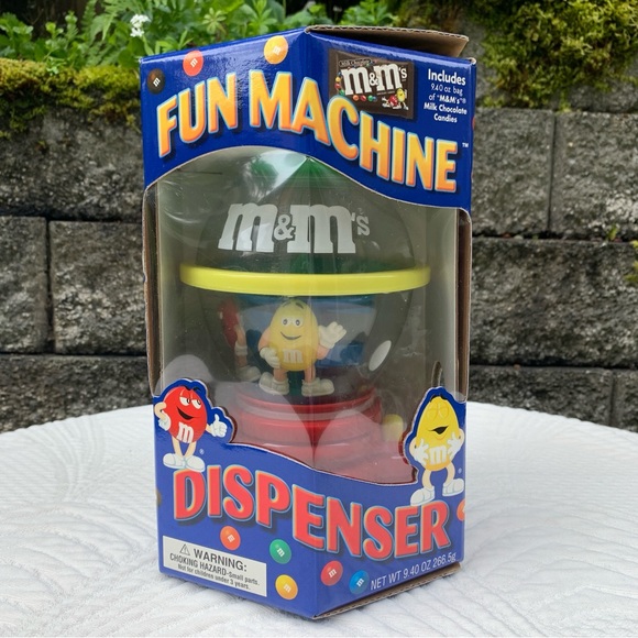 M&M'S | Accents | Vintage Mms Old Fashioned Gum Ball Fun Machine Candy ...